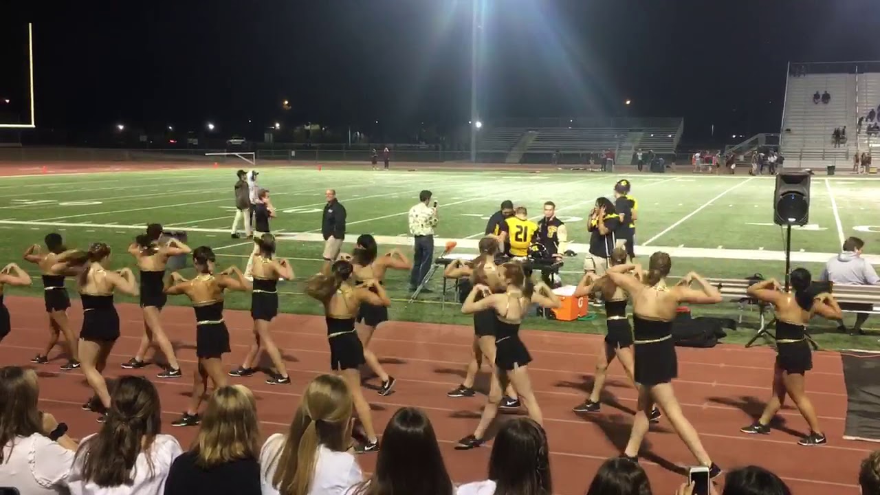 Foothill High School Dance Team - Varsity Sideline 2017 - YouTube