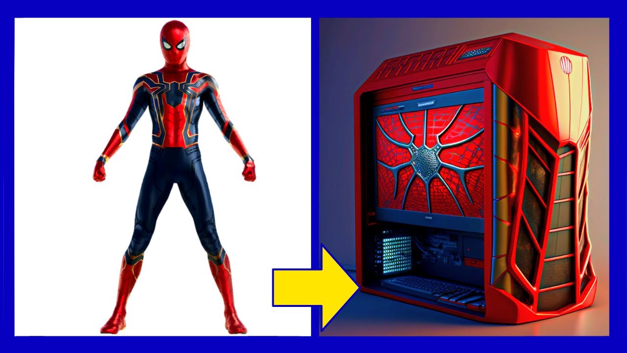 AVENGERS COMPUTERS 🔥 All Characters - YouTube