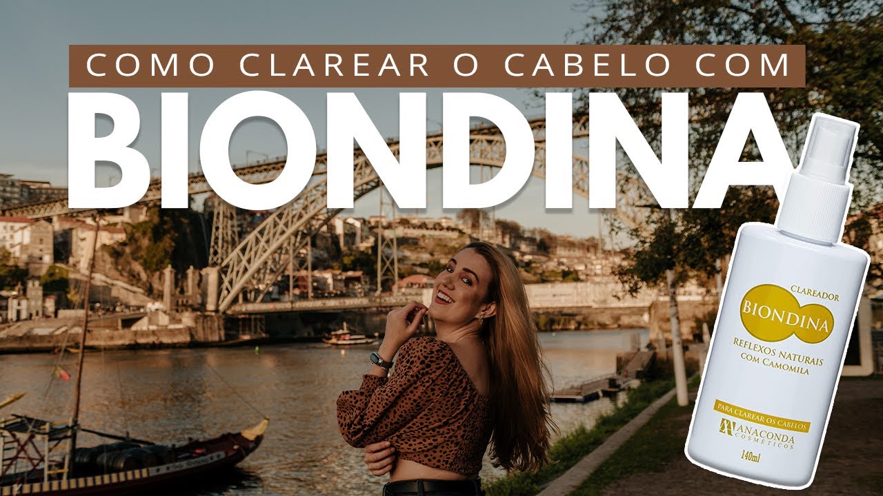 Como clarear o cabelo em casa com o BIONDINA - fotos de antes e depois ...