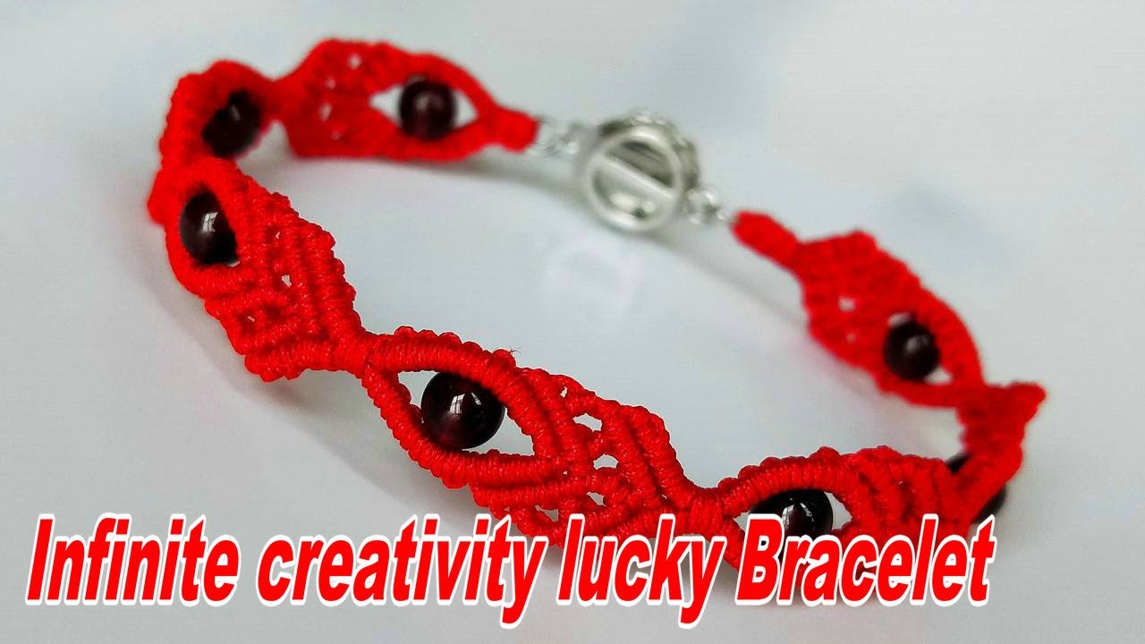 Chinese knots tutorial：DIY Infinite creativity lucky bracelet with ...