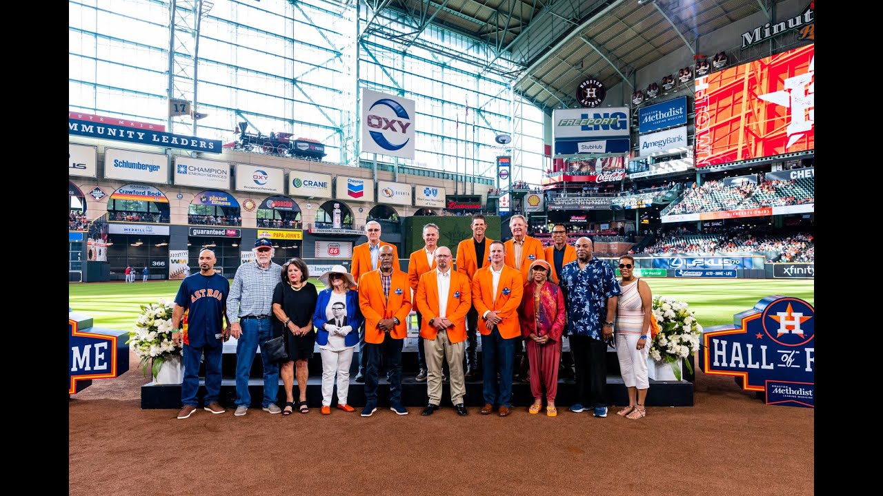 2021 Astros Hall of Fame Induction Ceremony - YouTube