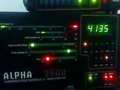 FT DX 9000 + ALPHA 9500 = 4000 WATTS.3gp - YouTube