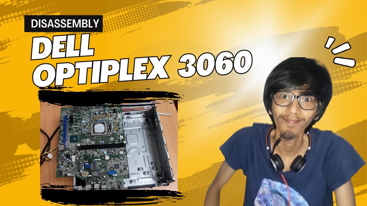 Cara membongkar PC Dell Optiplex 3060 - disassembly Dell Optiplex 3060 ...
