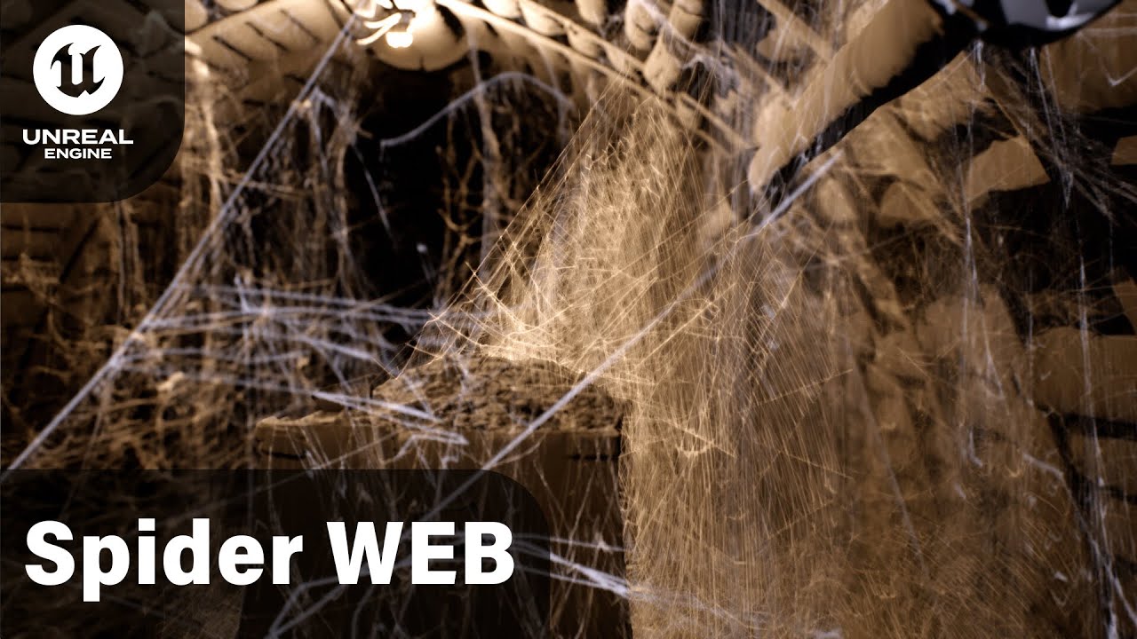Spider Web Fx Walkthrough in Unreal Engine 5 - YouTube