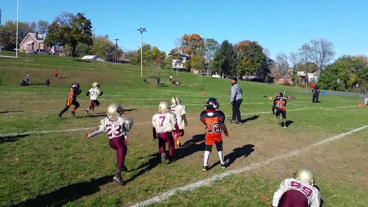 Manny Mann football game, Chester Panthers - YouTube