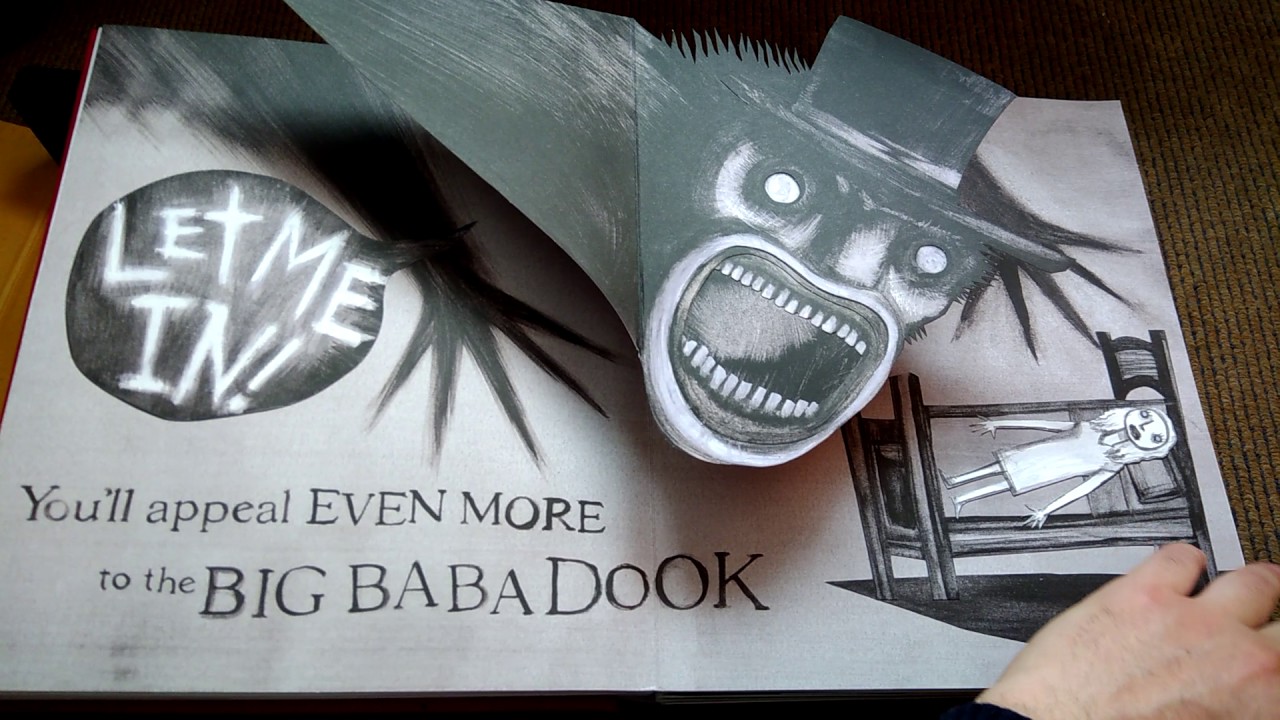 REAL BOOK MISTER BABADOOK MOVIE BA BA DOOK DOOK - YouTube
