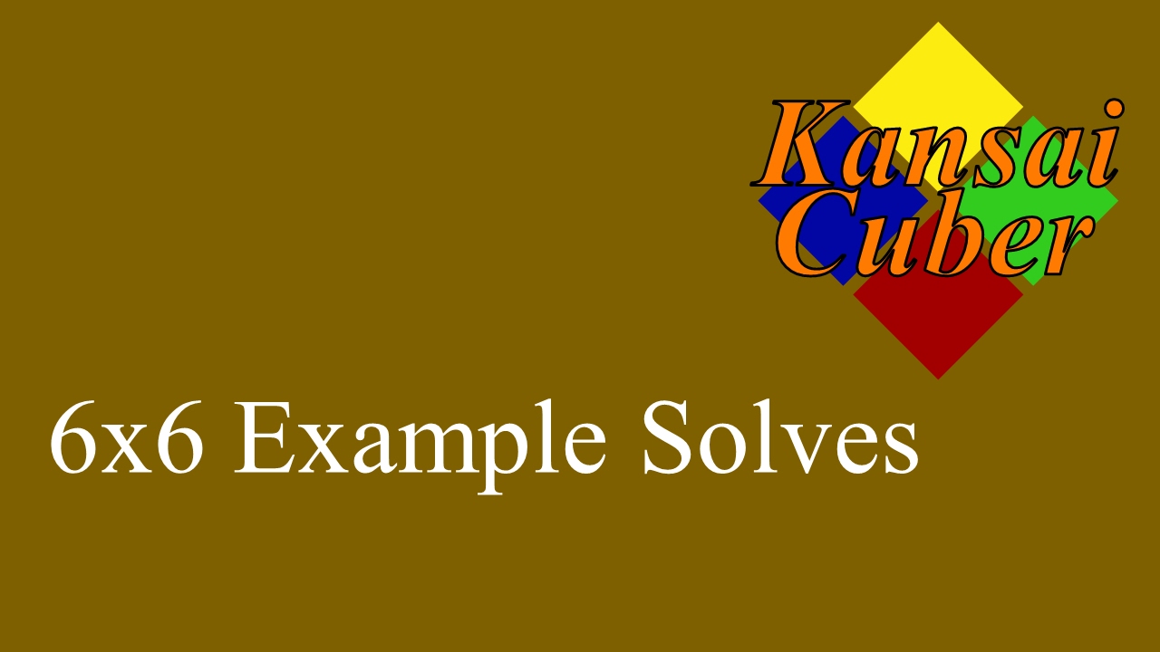 6x6 Example Solves - YouTube