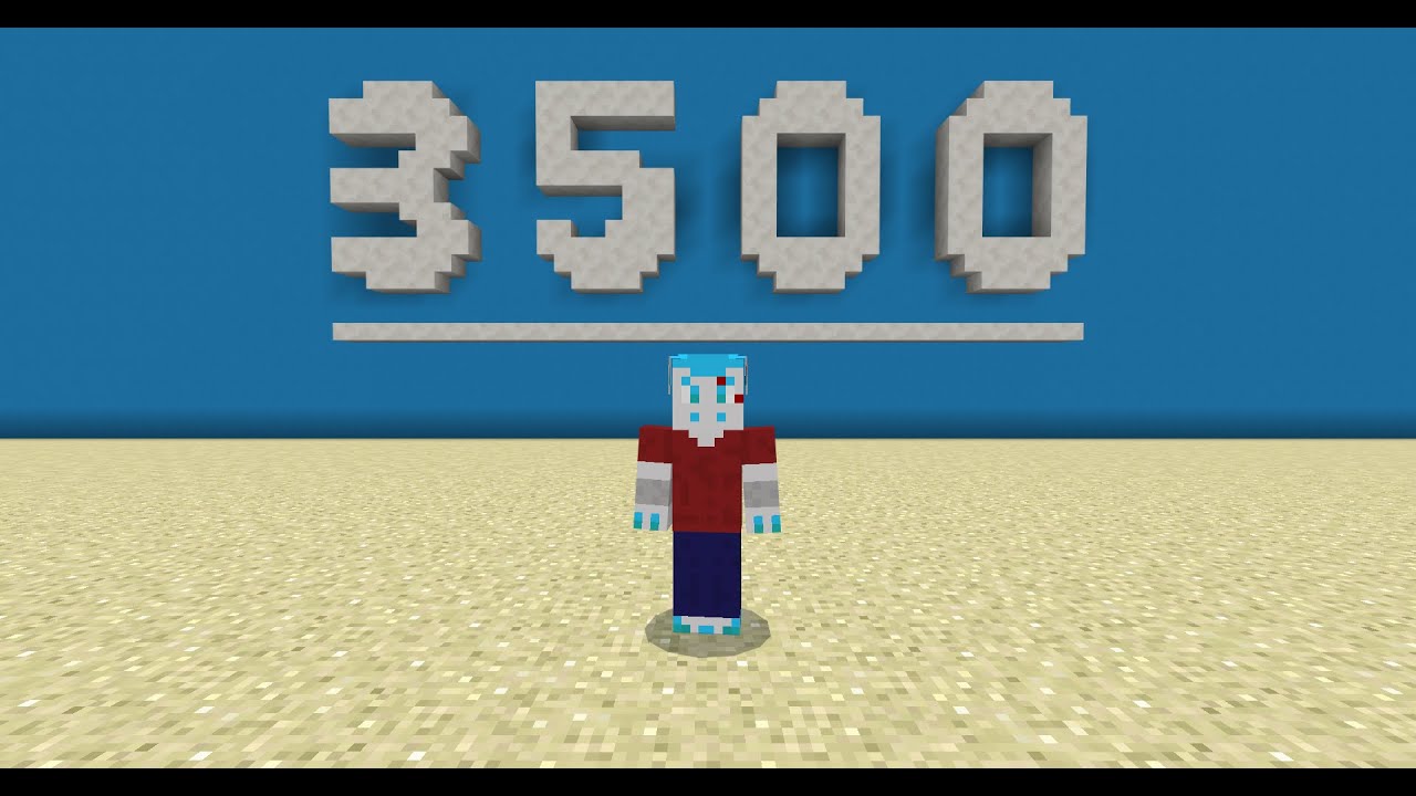 Thank You for 3500 Subscribers - YouTube