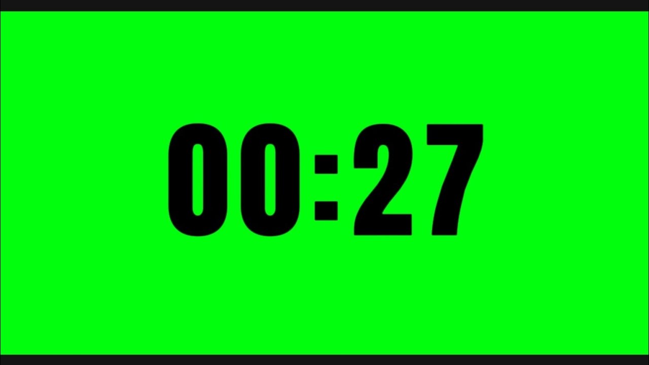 27 Seconds Timer - YouTube