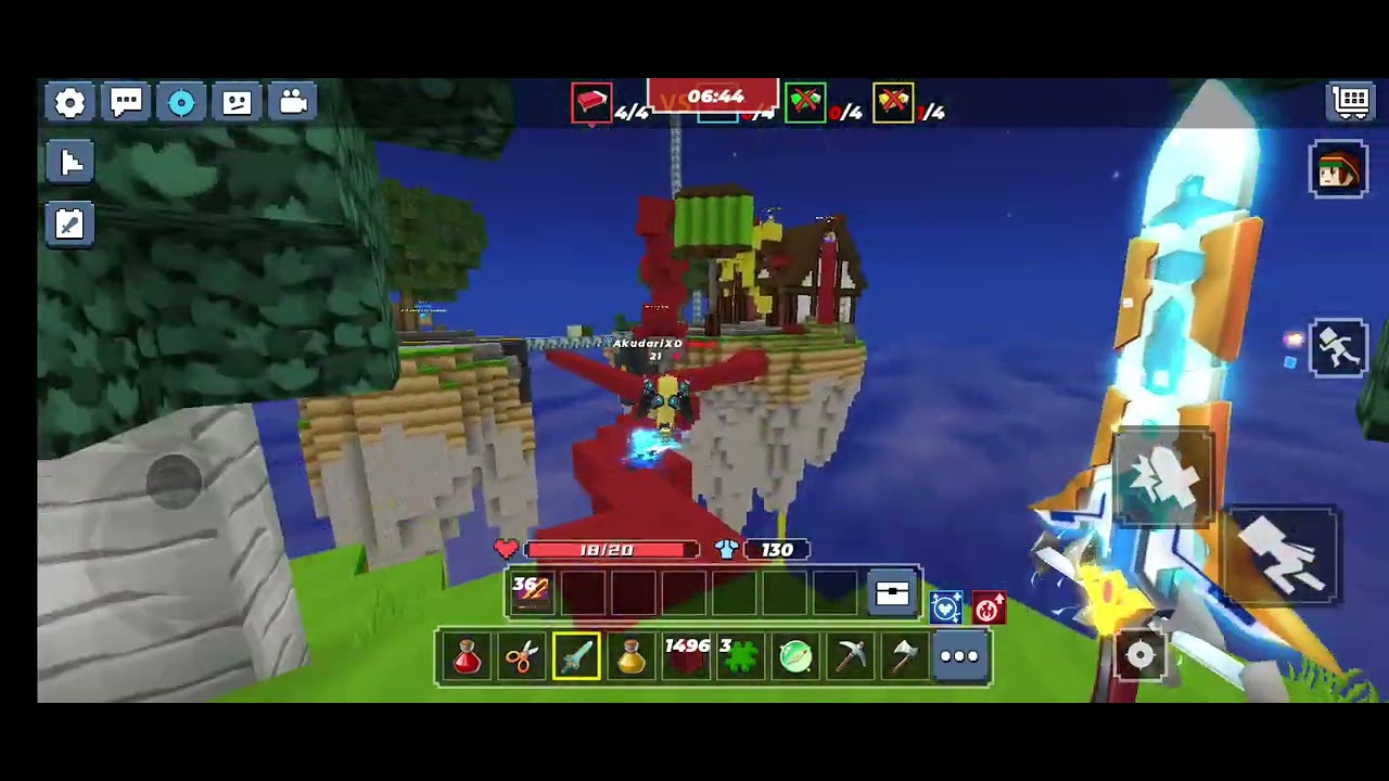 2 Gameplay bed wars(Blockman Go)(Bed war) - YouTube