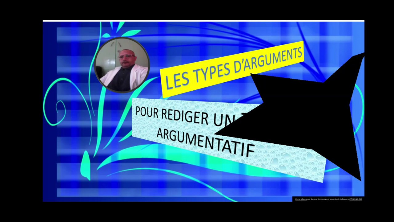 le texte ARGUMENTATIF :Les types d'arguments - YouTube