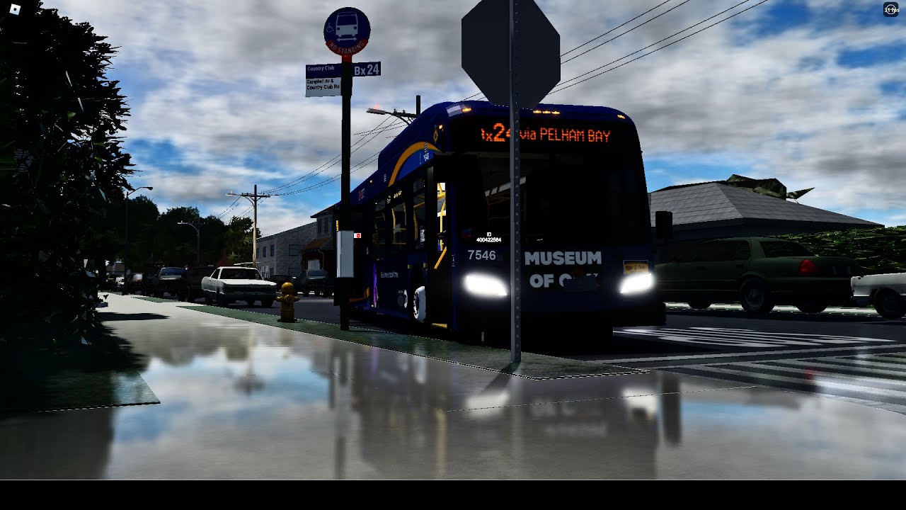 MTA Roblox 2018 XD40 7546 On Bx24 To Country Club - YouTube