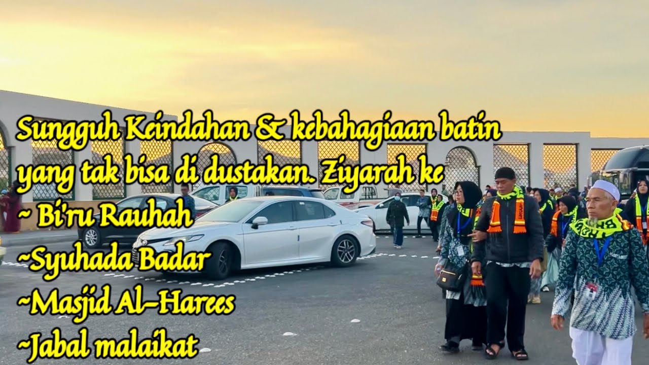 CITY TOUR BADAR||BERUNTUNGNYA JAMAAH INI||BADAR TERKINI - YouTube