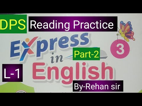 DPS, Lesson 1,part 2,class 3, reading practice, book- Express in ...