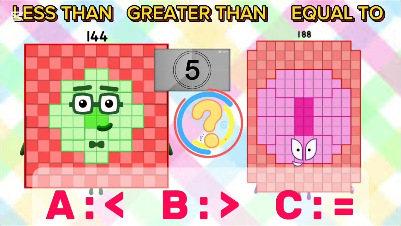 NUMBERBLOCKS LESS THAN, GREATER THAN AND EQUAL TO | FIND THE CORRECT SYMBOL | learning city ...
