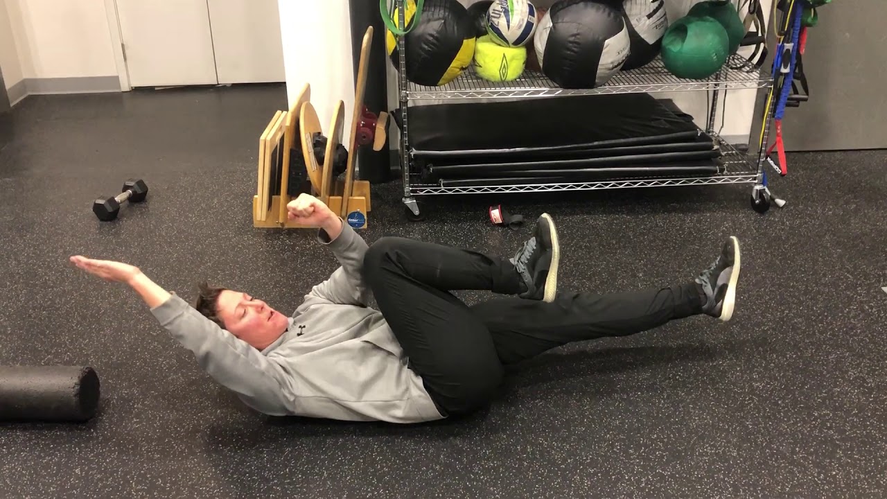 Elbow to knee rolling - YouTube