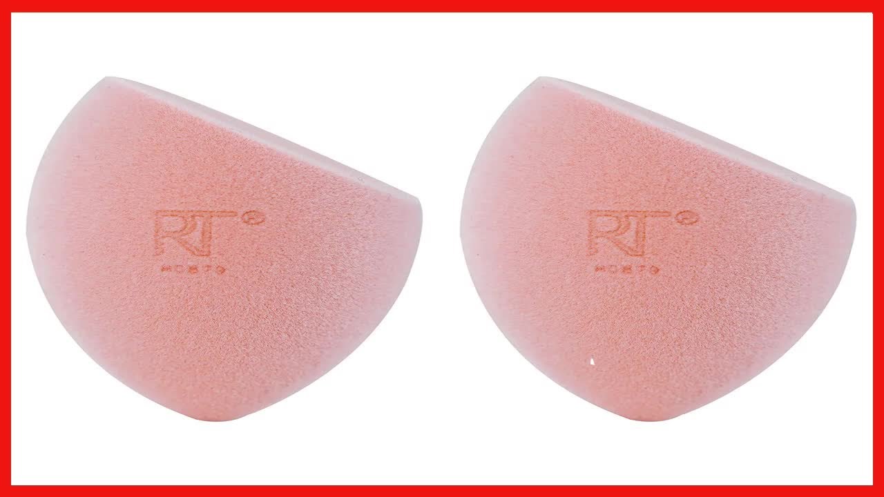 Real Techniques Miracle Powder Sponge, Microfiber Technology Ideal for ...