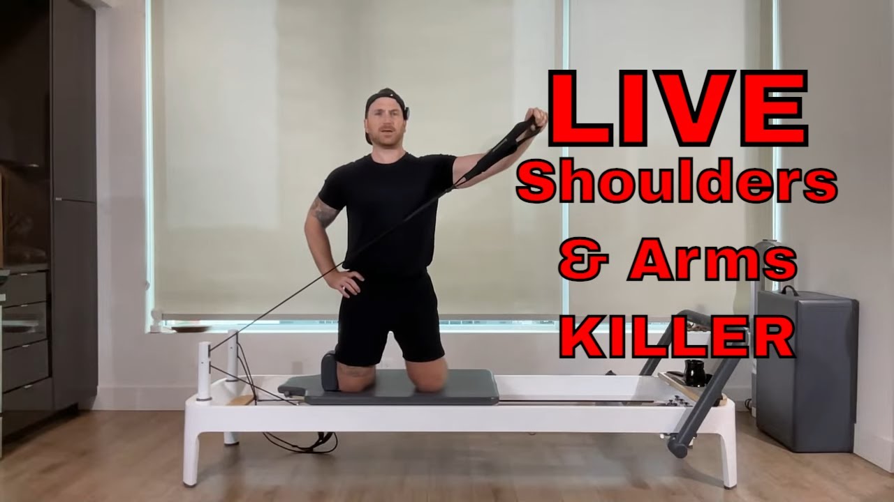 Muscle Building Workout | Shoulders and Arms | GYM-STYLE Reformer - YouTube