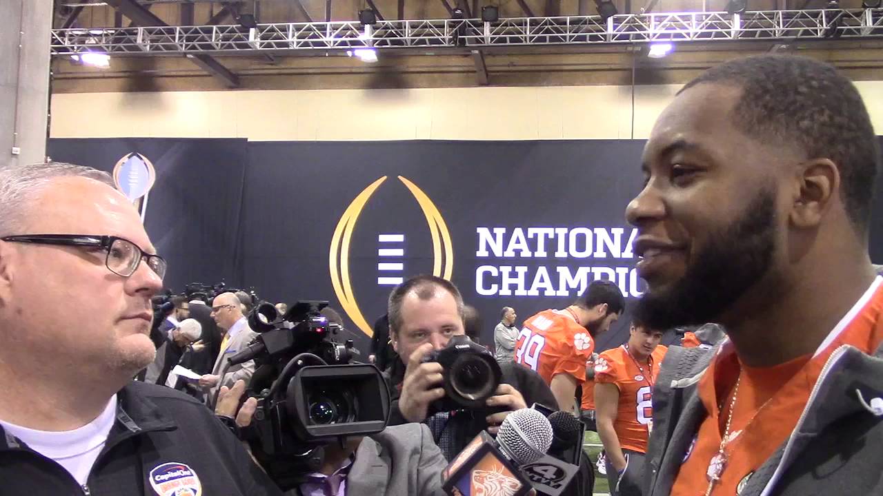 TigerNet.com - Kevin Dodd at 2015 National Championship Media Day - YouTube