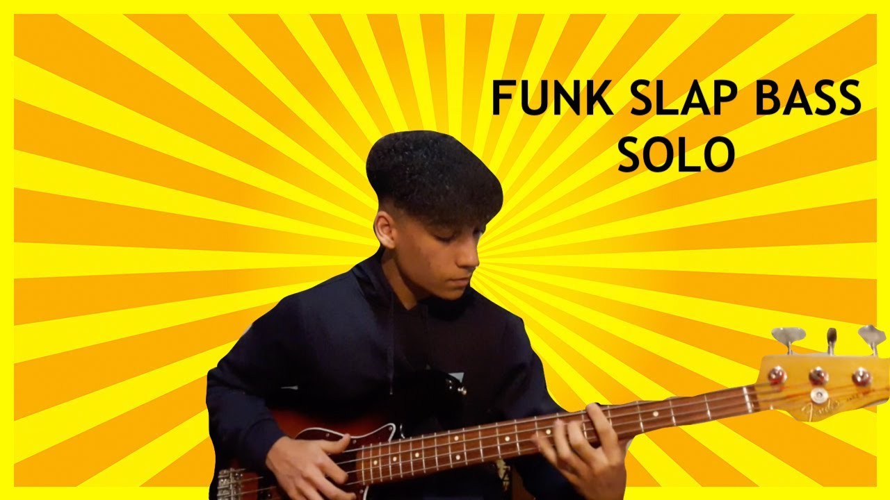 Funk Slap Bass Solo - YouTube