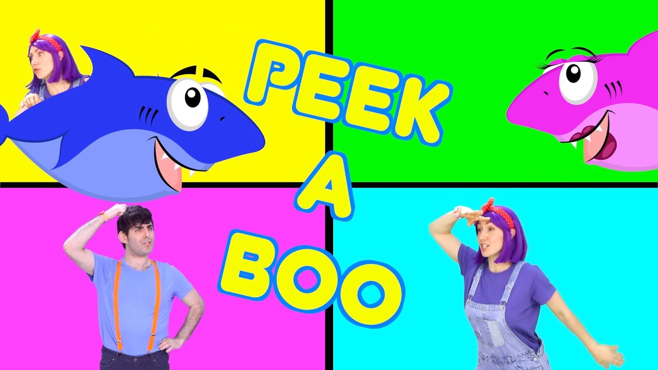 Baby Shark Peek A Boo Song - Bella & Beans TV - YouTube