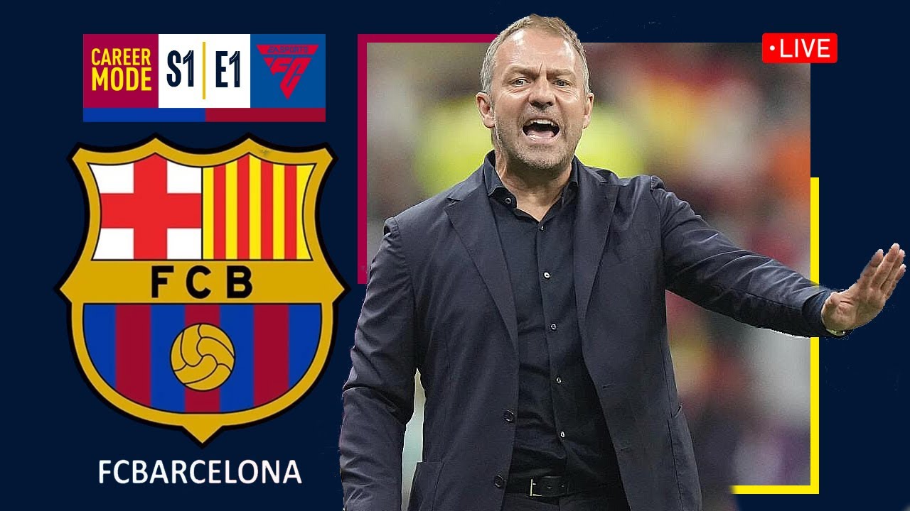 💰 ️ BROKE BARCA?! Can we win all with NEW MANAGER? | Barcelona Career ...