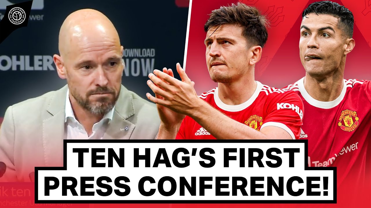 Erik Ten Hag's FIRST Manchester United Press Conference - YouTube
