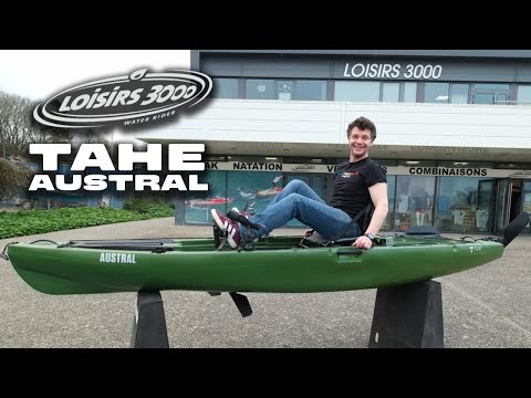 Kayak à pédales Tahe Austral (Pédialier avec pâles)