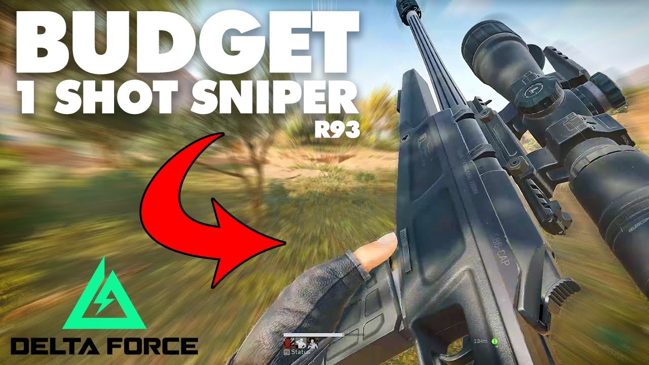 This R93 Budget Sniper is a 1 SHOT WEAPON in Delta Force Liyali Grove ...