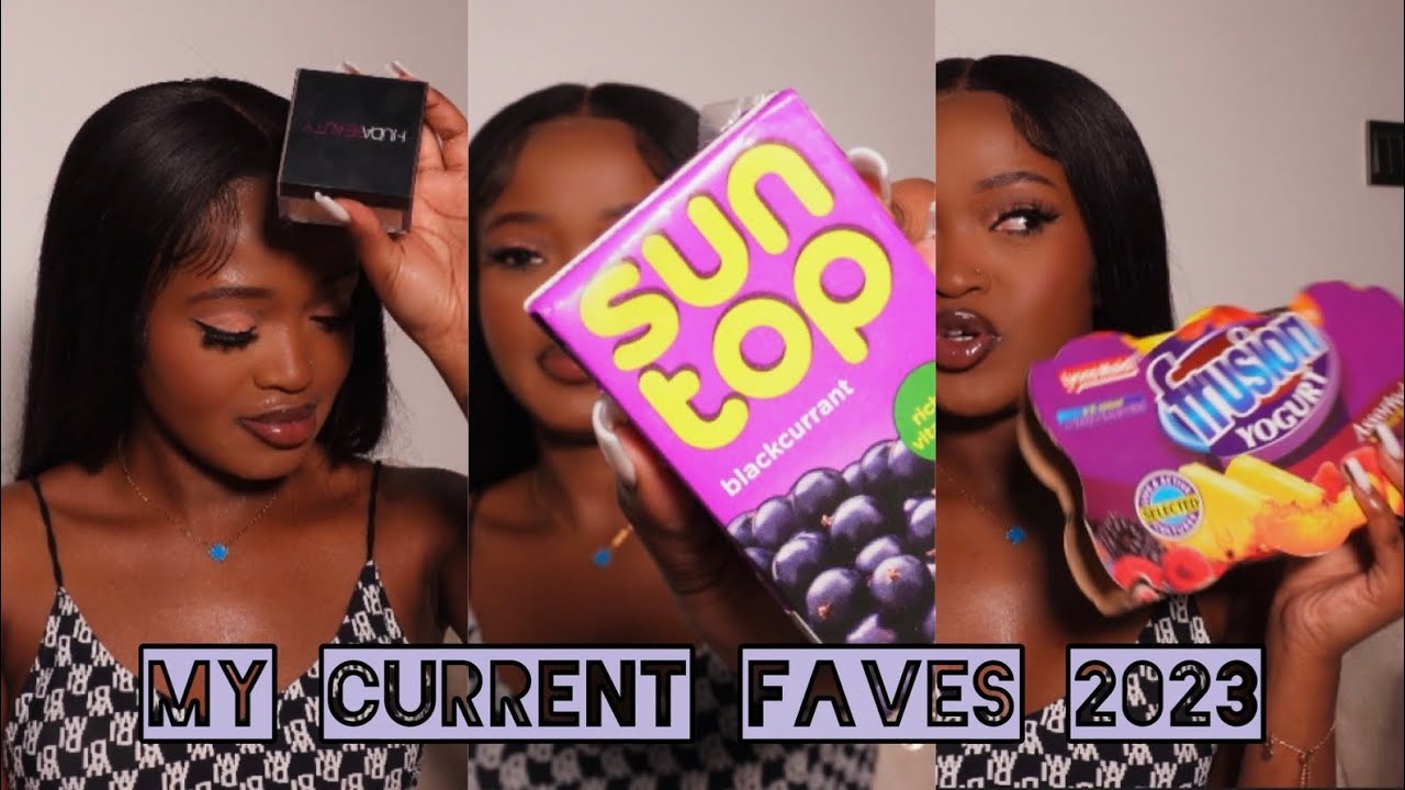 My Current faves | Makeup/ Snacks/Places/Hair vendors/ Skincare/ - YouTube