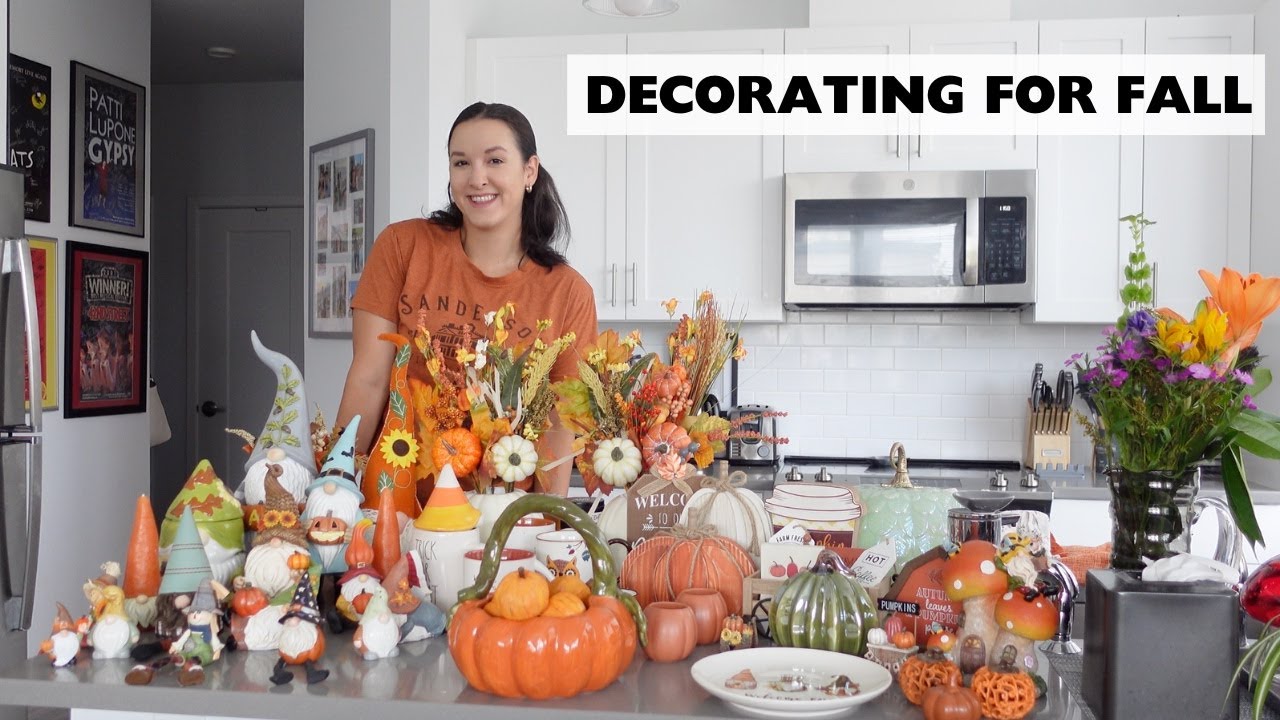 Decorating for Fall - YouTube