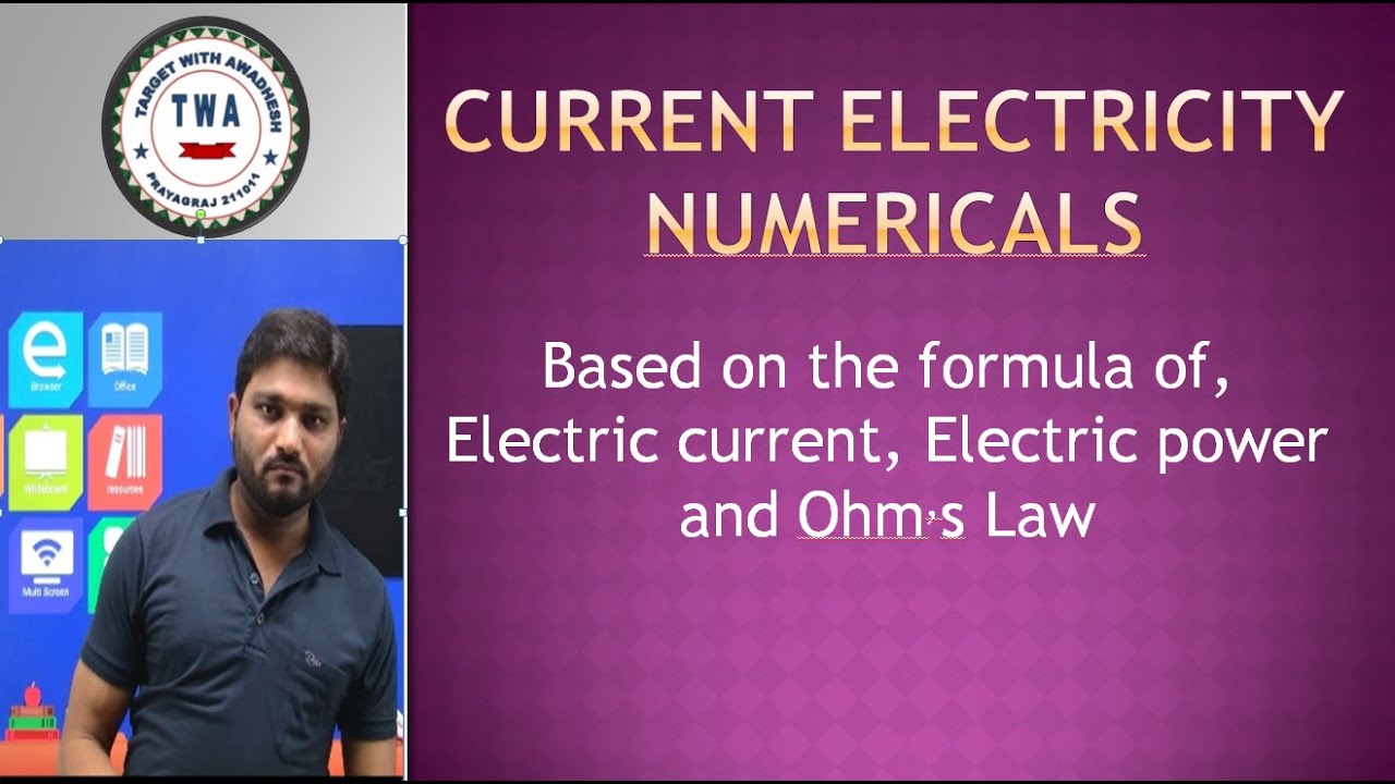 class 10 physics current electricity numericals for cbse and icse board ...