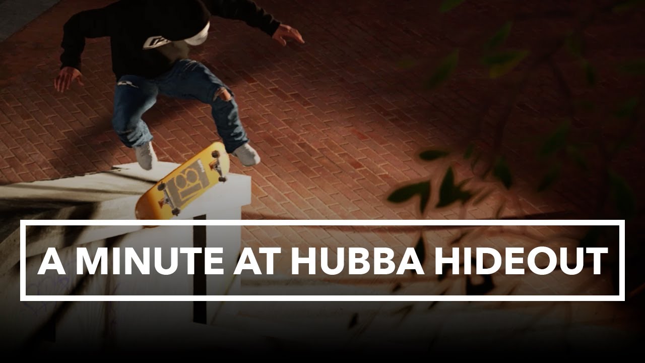 A Minute At Hubba Hideout / SB + Lesueurrat / Session skate sim - YouTube