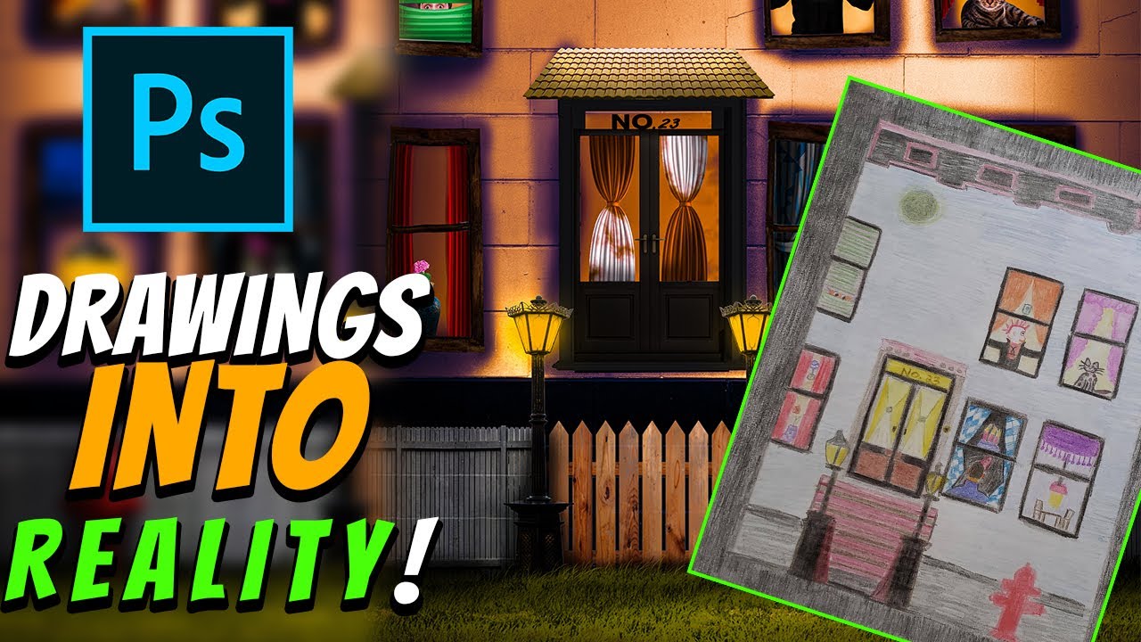 I Turned A DRAWING HOUSE Into Reality! | Realism S01 E01 - YouTube