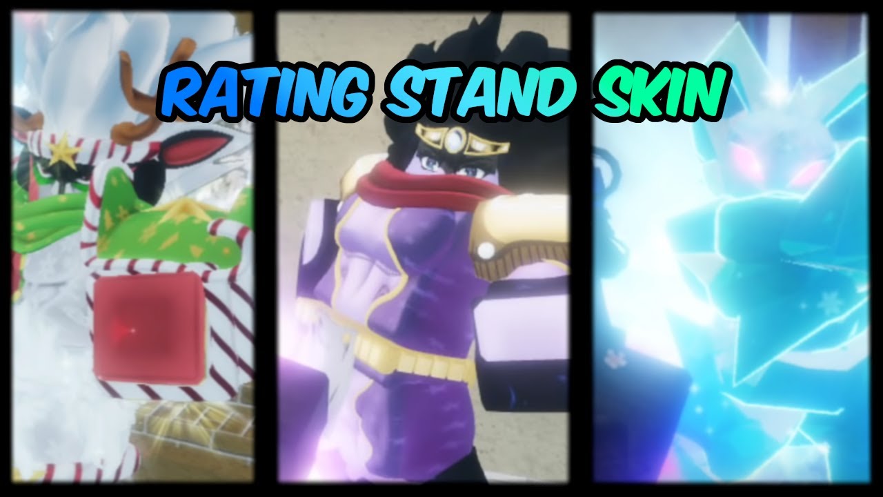 [YBA] Rating Christmas skin in YBA - YouTube