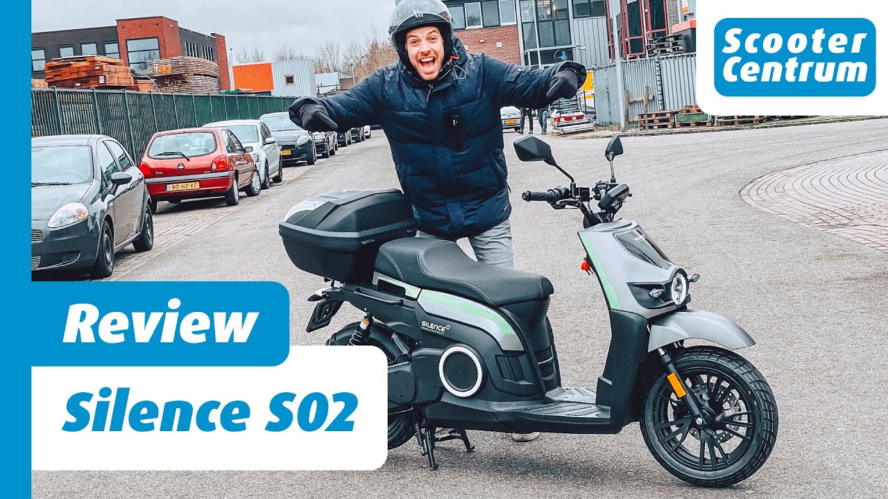 BESTE KEUZE!? - 147 KM RANGE - DE SILENCE S02 - ELEKTRISCHE SCOOTER MET ...