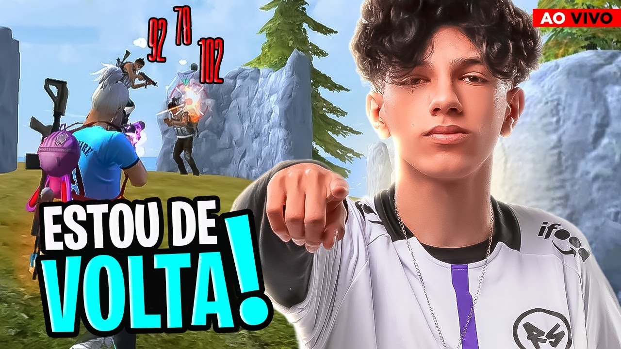 flupy.87 rs! 💙 FREE FIRE - AO VIVO! 💙 PRIMEIRA LIVE DO ANO! 💙 #200K ...