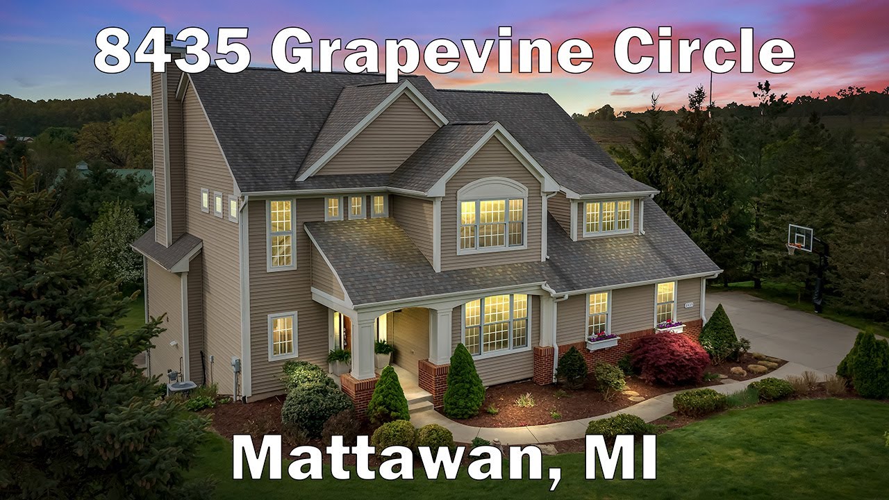 8435 Grapevine Circle - Mattawan, MI - YouTube
