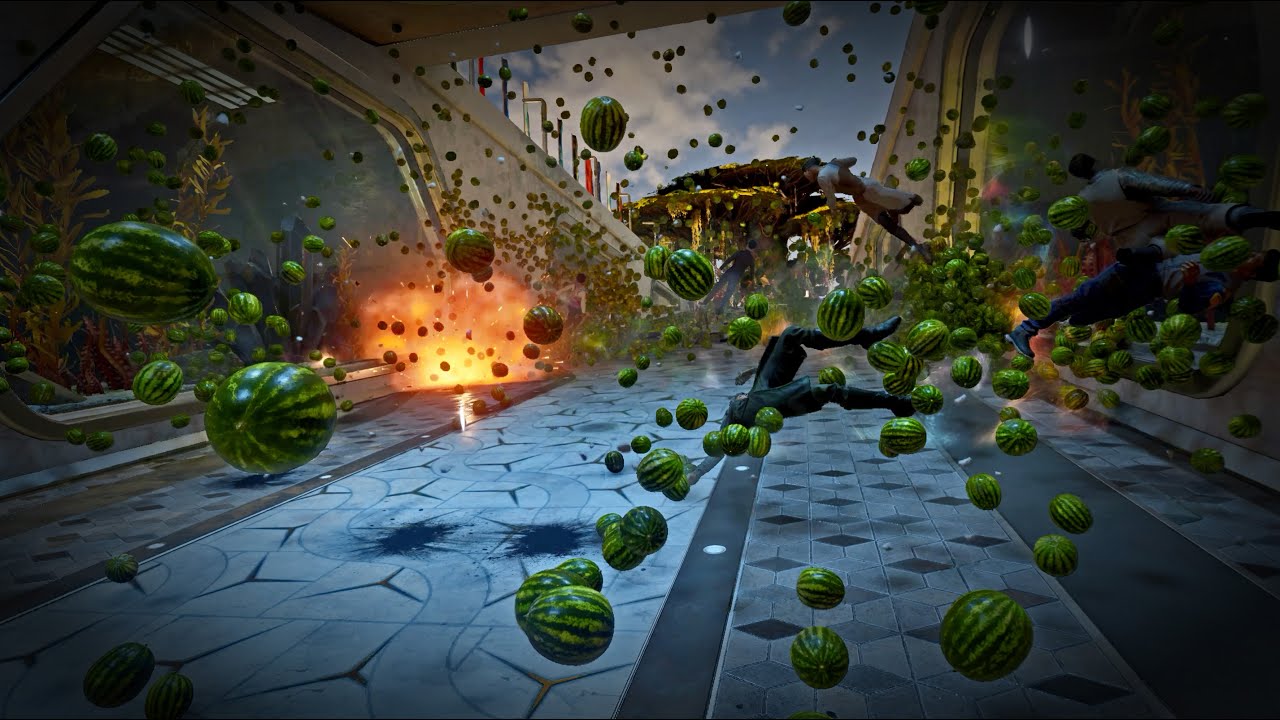 Exploding Melons, Anti Gravity, and LOTS of Collateral Damage ...