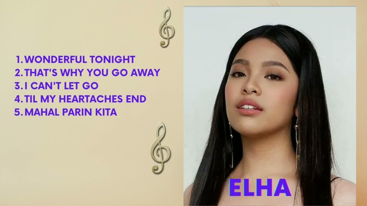 Wonderful Tonight By Elha Nympha II Elha's Hit Cover Songs - YouTube