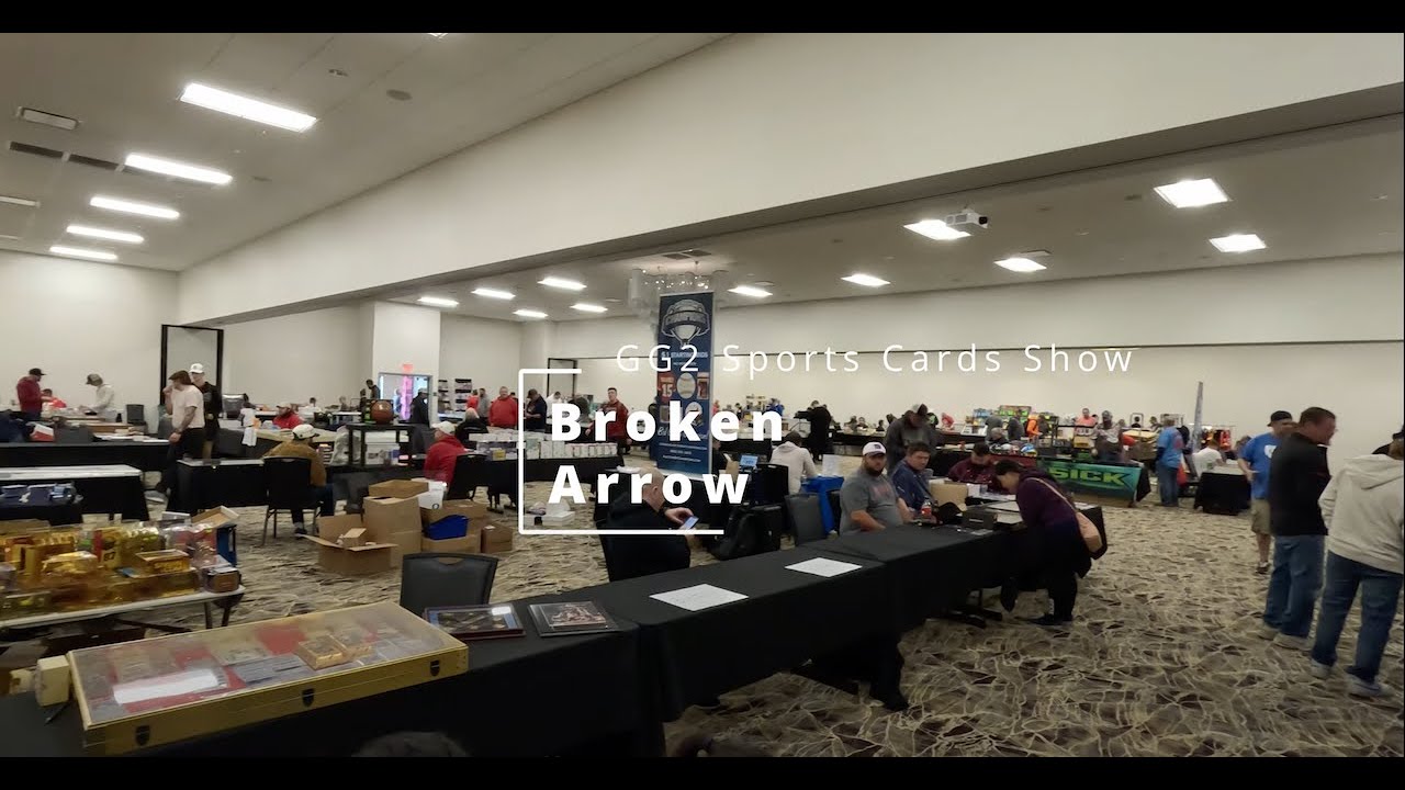 GG2 Sports Cards Show - Broken Arrow November 2022 - YouTube
