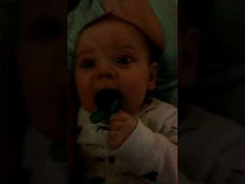 4/19/18 Mason with his pacifier