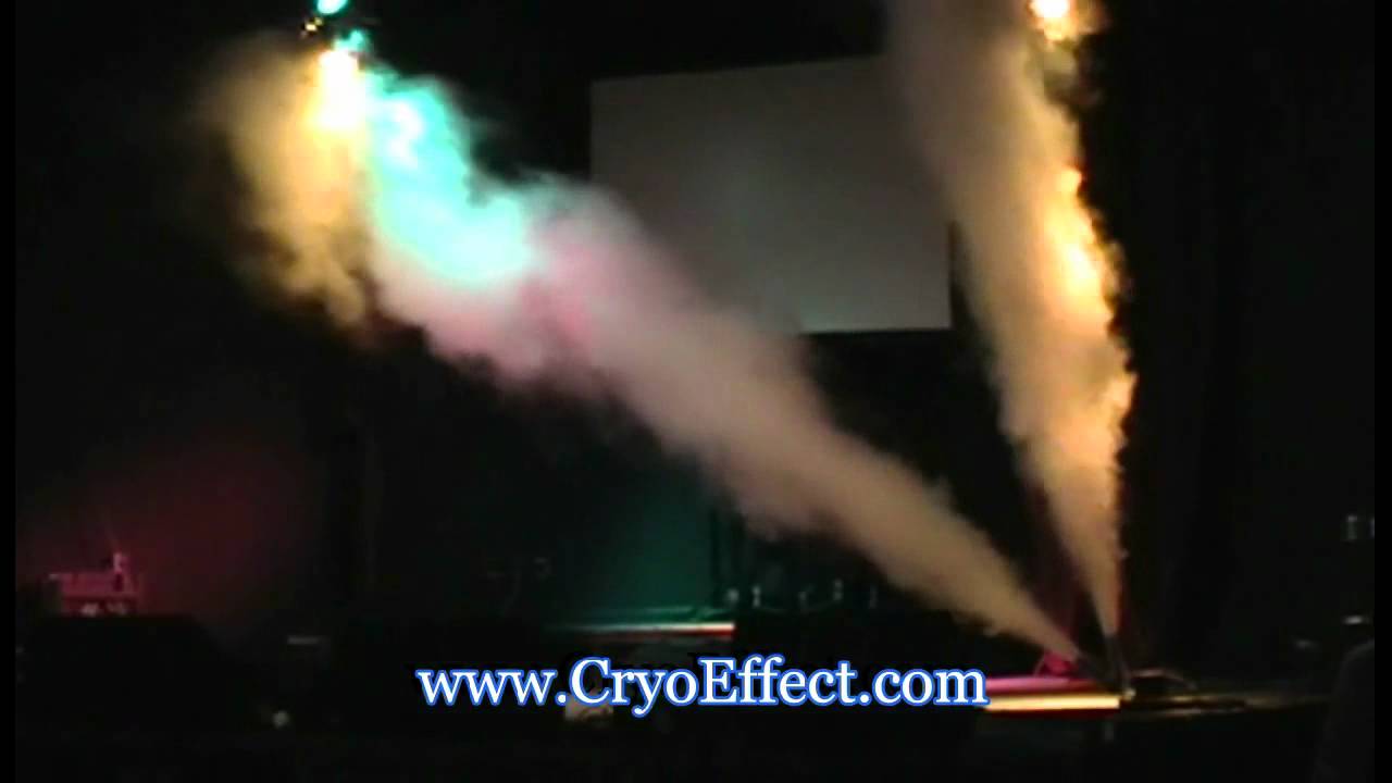 Double Nozzle Cryo Jet - Cryo Effect - YouTube