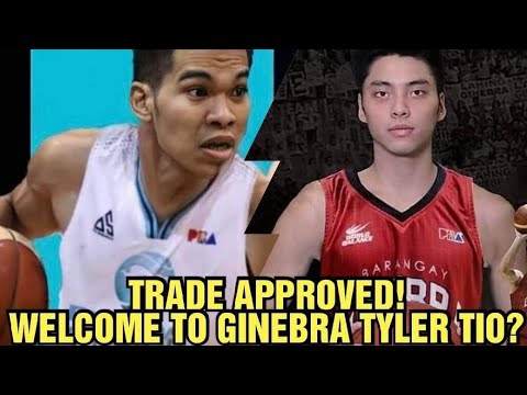 PBA NEWS: TRADE APPROVED! WELCOME TO GINEBRA TYLER TIO! IYAK MGA ...
