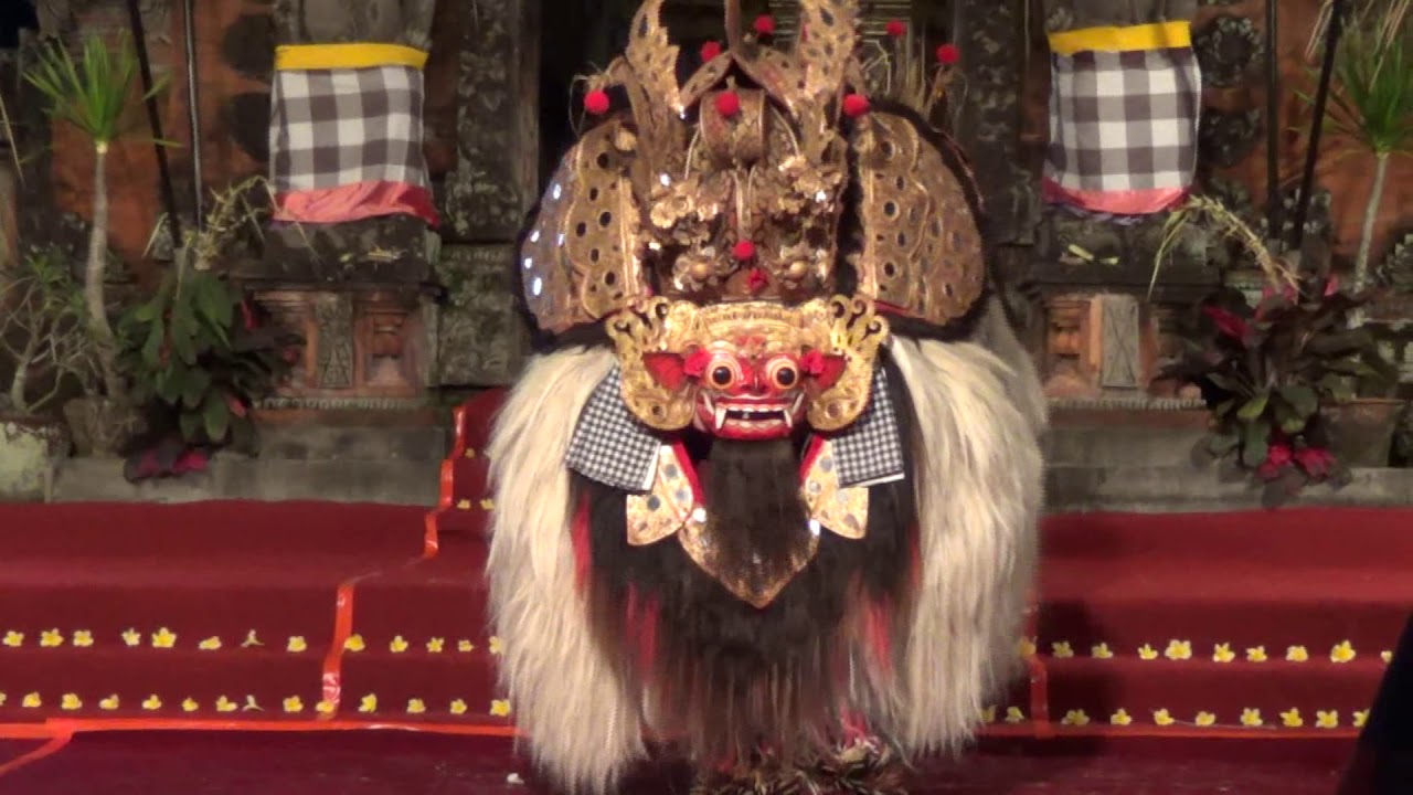 Bapang barong maestro pak man mull bongkasa - YouTube