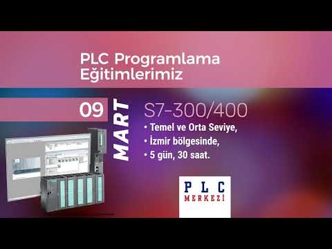 PLC Programlama Eğitimleri - Şubat ve Mart 2020