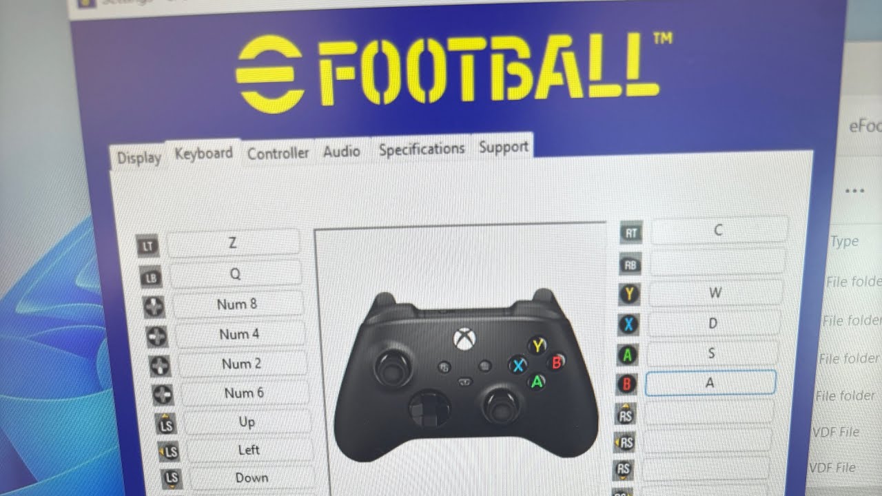 PES/How to play Pes With Keyboard/Change Gamepad to Keyboard. #pes # ...