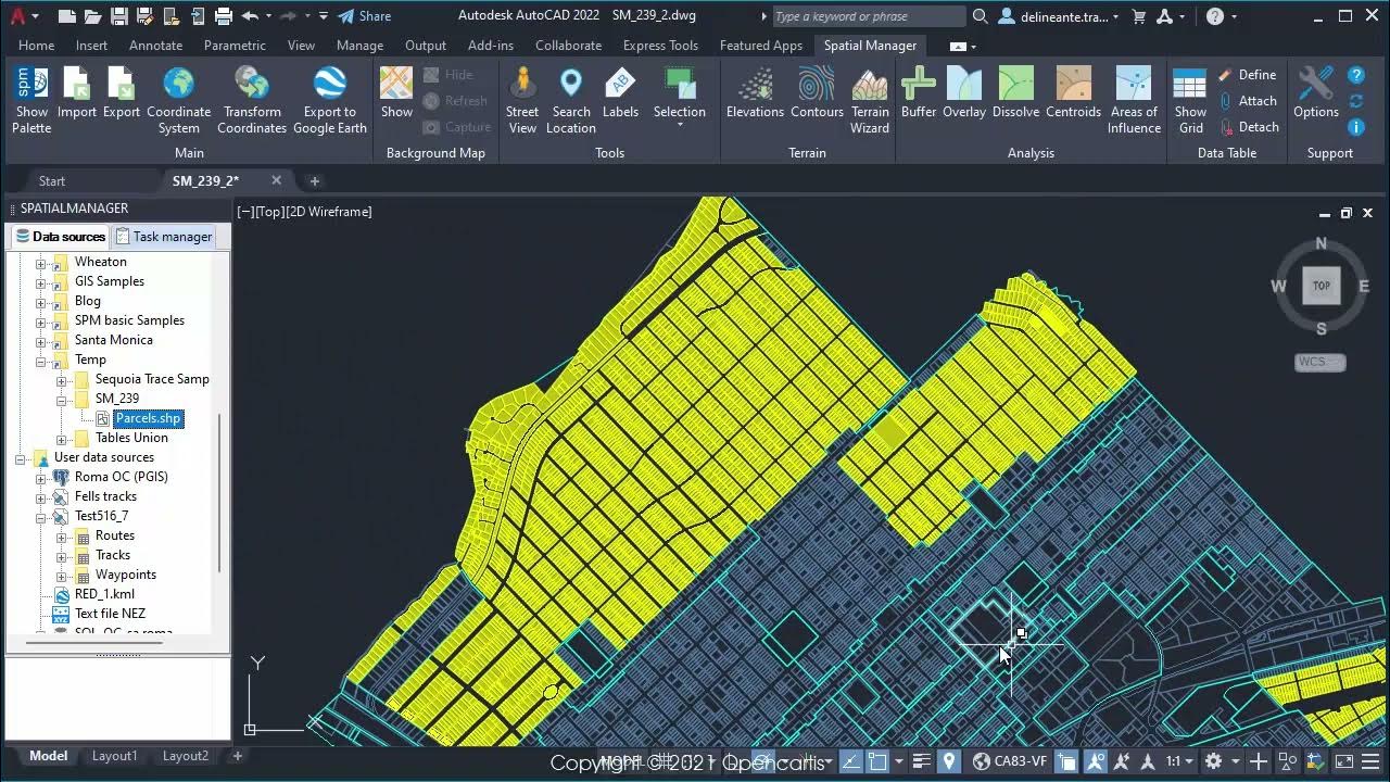 Overlays (3) (AutoCAD) - Spatial Manager Blog - YouTube