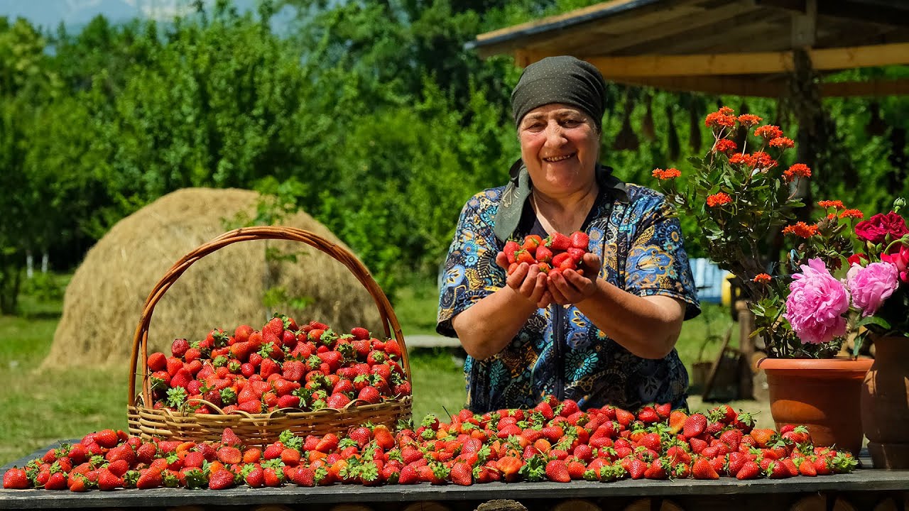 Azerbaijan Cooking in the Village – Simple Life & Food - YouTube