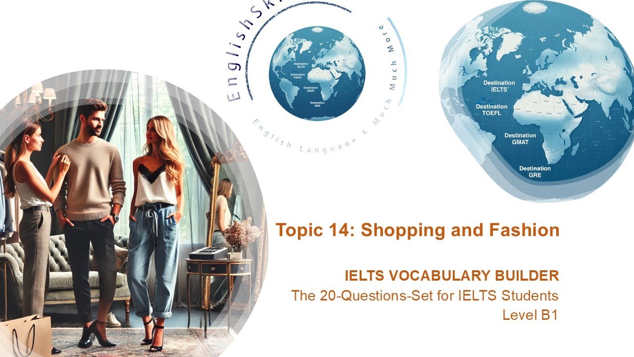 20 Questions on the Topic of Shopping & Fashion complete - YouTube